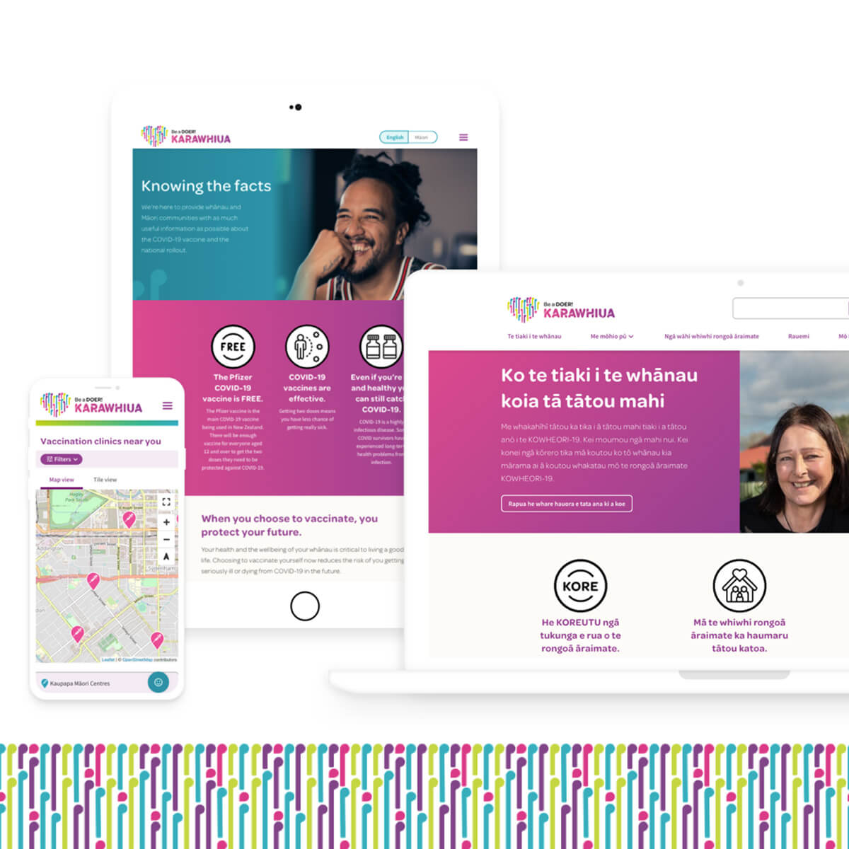 Karawhiua | Te Hiringa Hauora | Website Design | Project