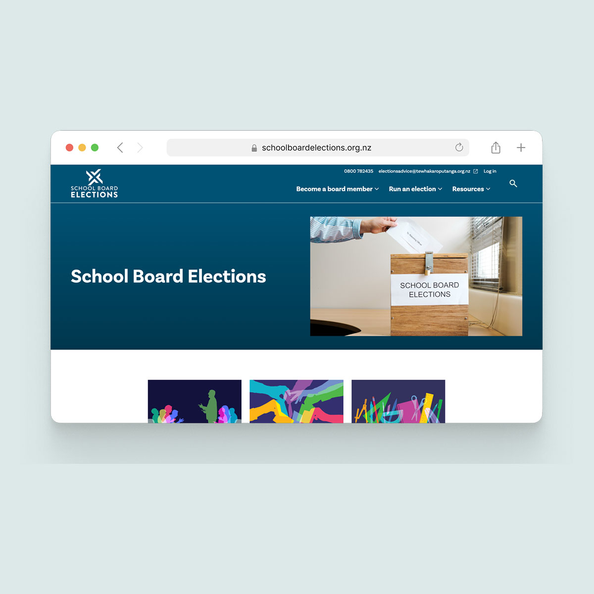 NZSBA’s School Board Elections Site